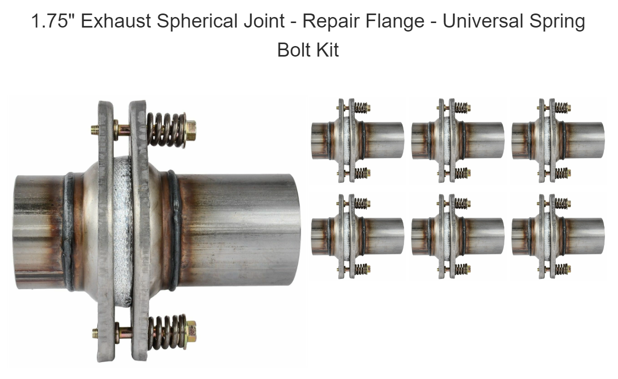 การซ่อมแซมข้อต่อไอเสียซ่อมแซมหน้าแปลน Universal Spring Bolt Flex ข้อต่อ ...