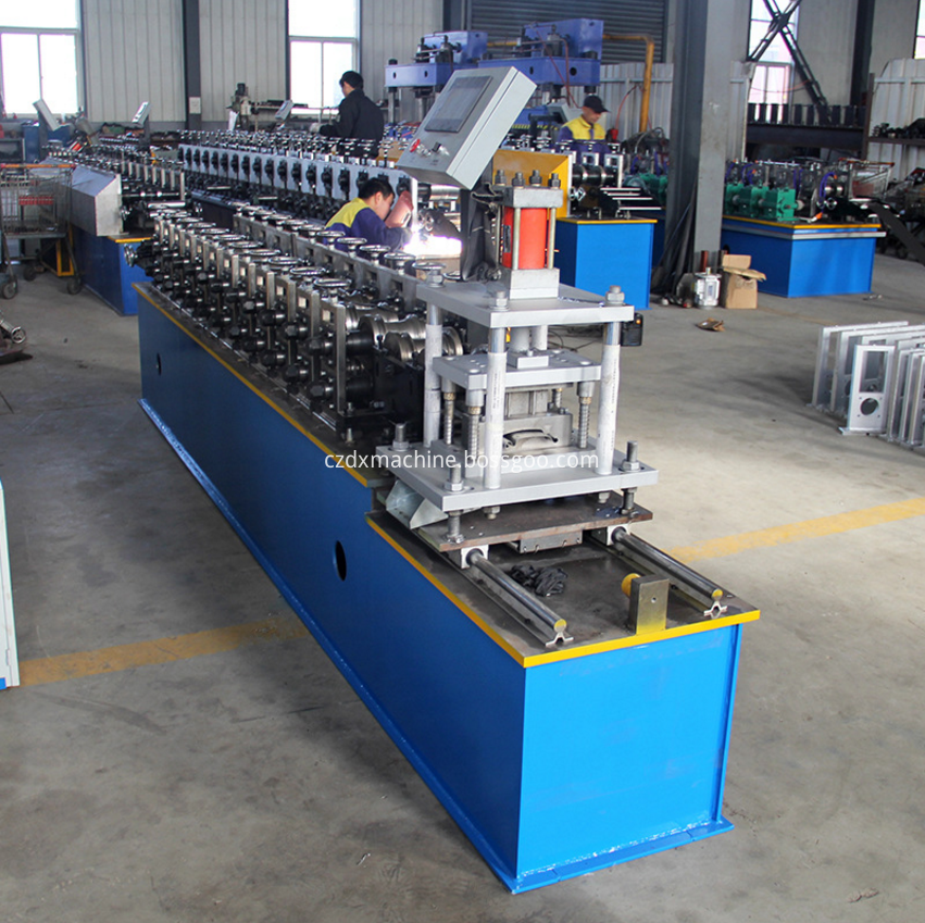 Galvanized Steel Roller Shutter Door Lath Forming Machinery, High Quality Galvanized Steel ...