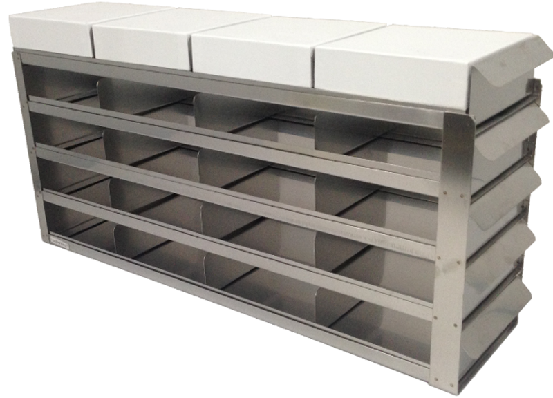 Upright Freezer Drawer Racks For Ultra Low Temperature Freezers, High ...