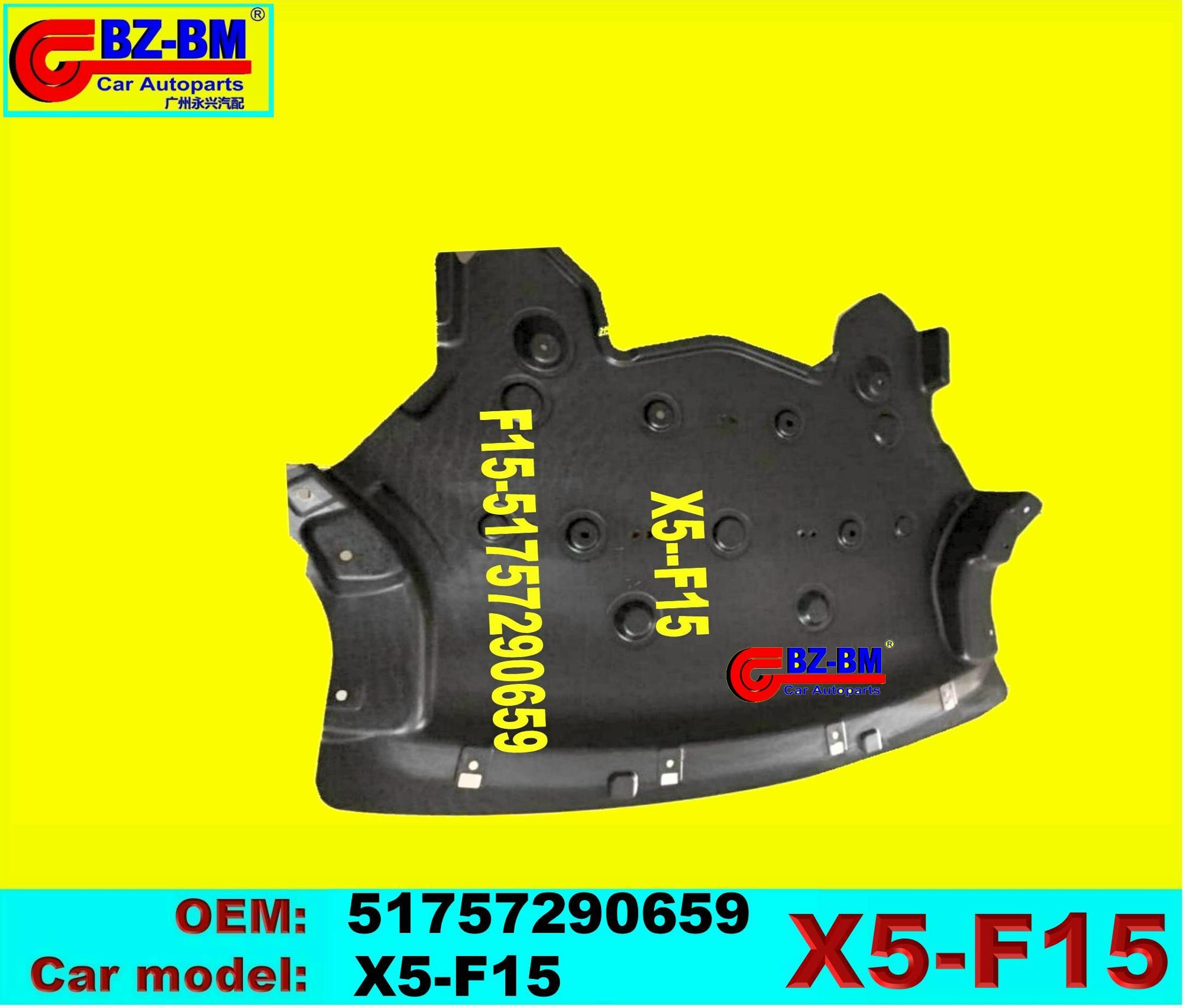 Bmw Radiator Water Tank Guard Splash Shield Engine Lower Cover Side ...