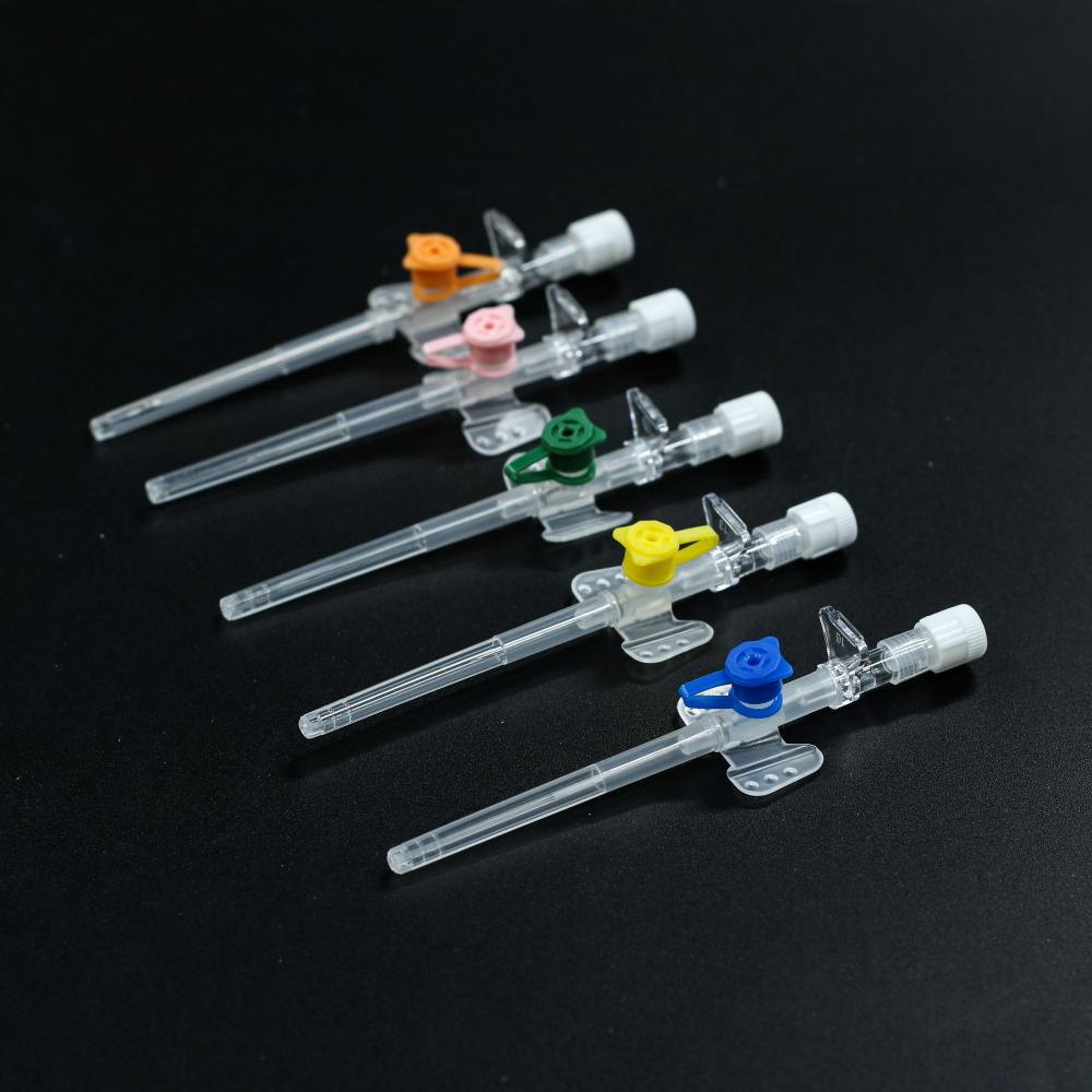 14G/16g/18g/20g/22g/24G IV Cannula with Wings Injection Port China Manufacturer