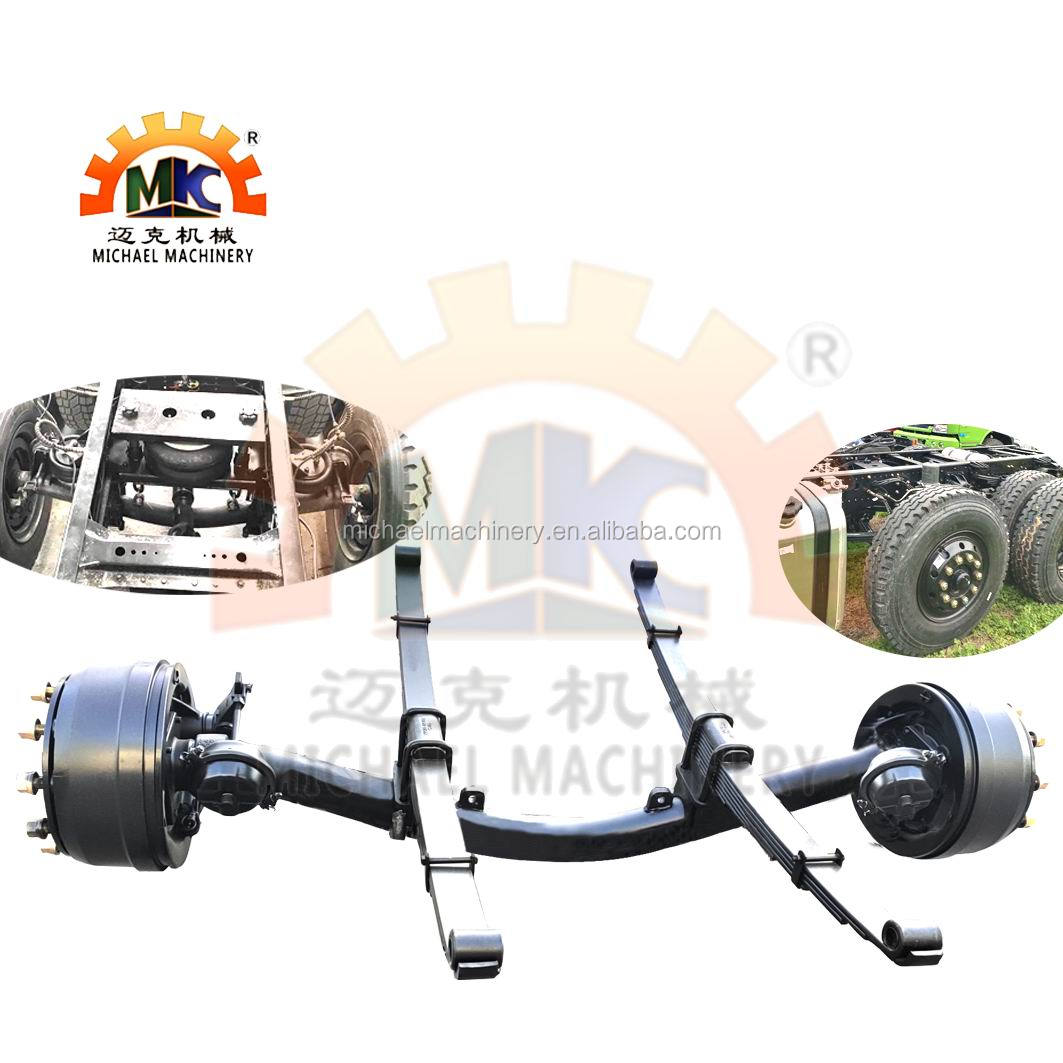 10 Ton Axle Capacity 6x2 Semi Truck Air Bag Suspension Lift Axle, High ...