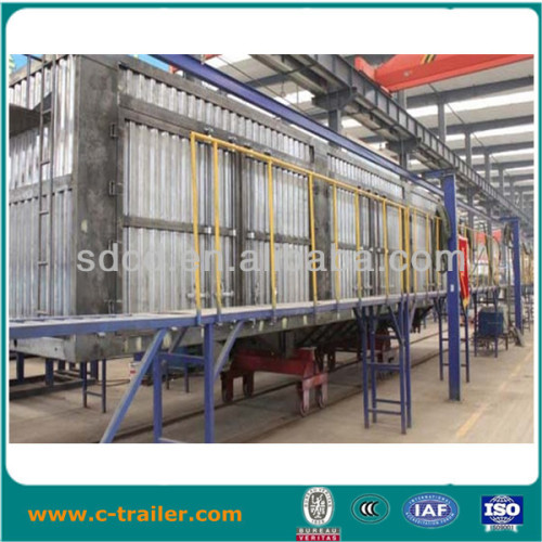 40ft 40ton Loading Container Box Semi Trailer, High Quality 40ft 40ton ...