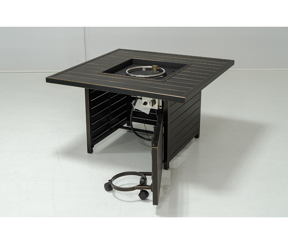 Outdoor Propane Butane Fire Pit Table Burner For Garden Patio Dining ...