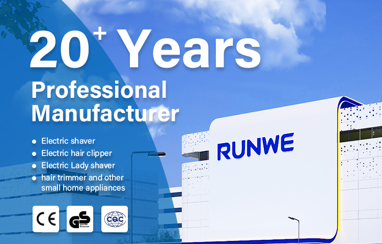 Runwe Rs196 Professional Electric Triple Rotary Blade Shaver, High ...