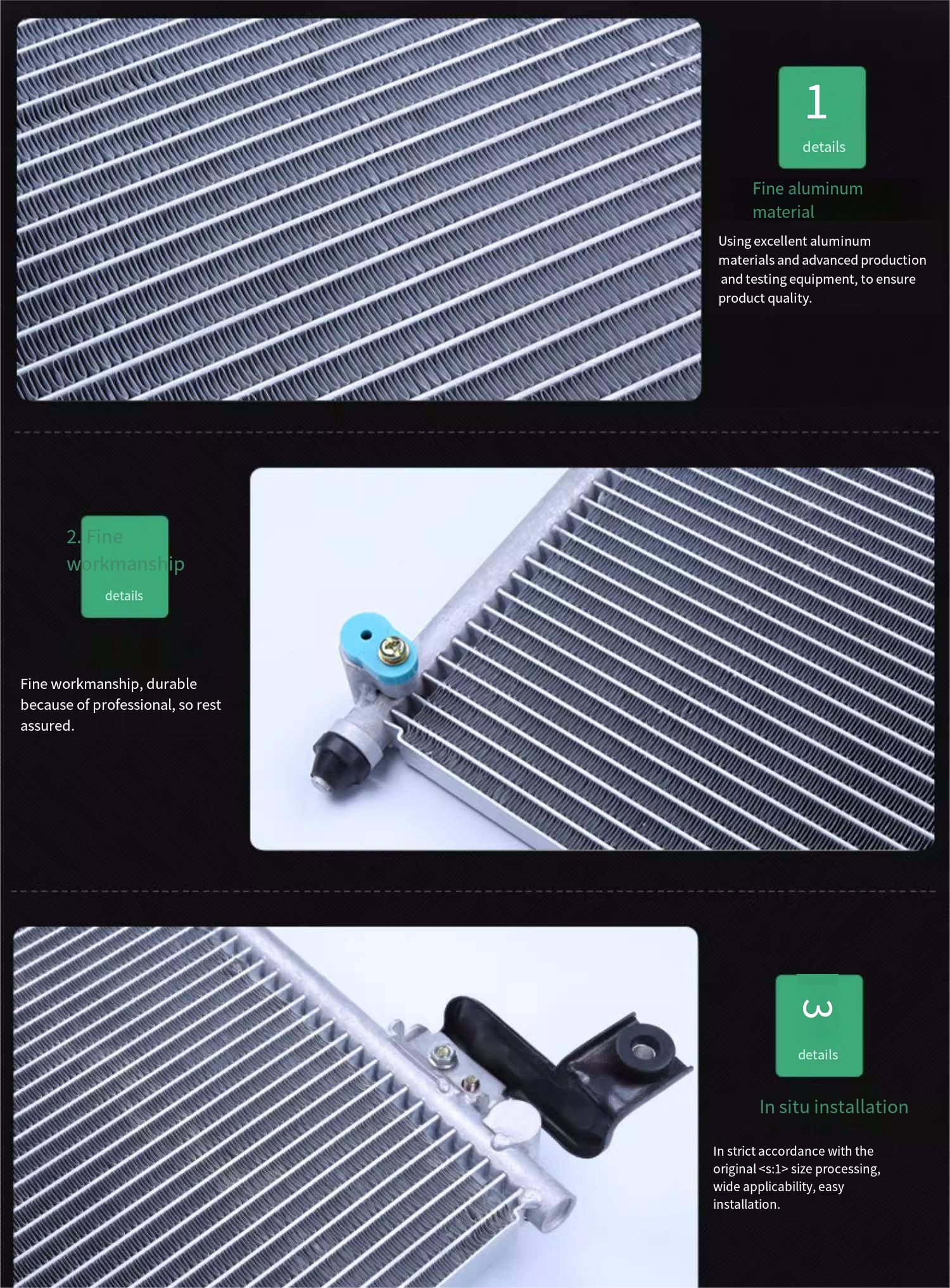 Air Conditioning Condensers For Various Vehicles - 55038003ae ...