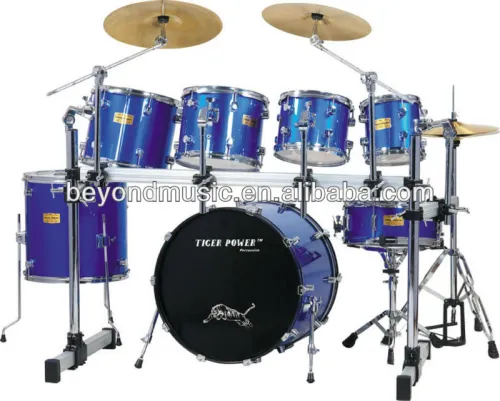 7-pc Drum Set With Rack, High Quality 7-pc Drum Set With Rack on ...