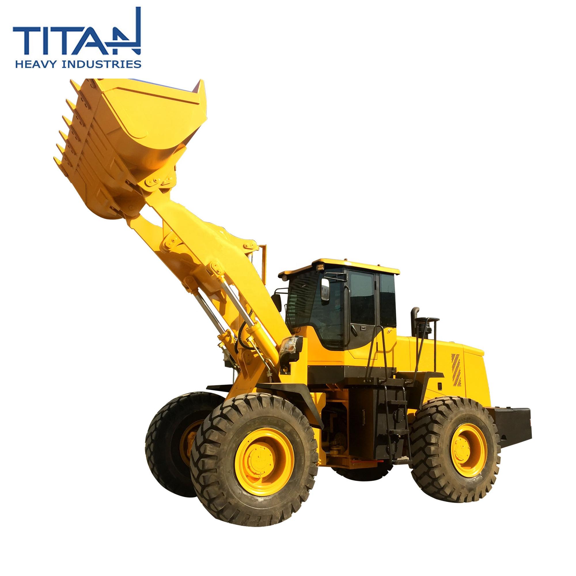 Titan Zl50 5 Ton Wheel Loader - Construction Equipment & Front Loader ...