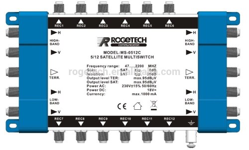 5in Series Cascadable Multiswitch- Rms-512c, High Quality 5in Series ...