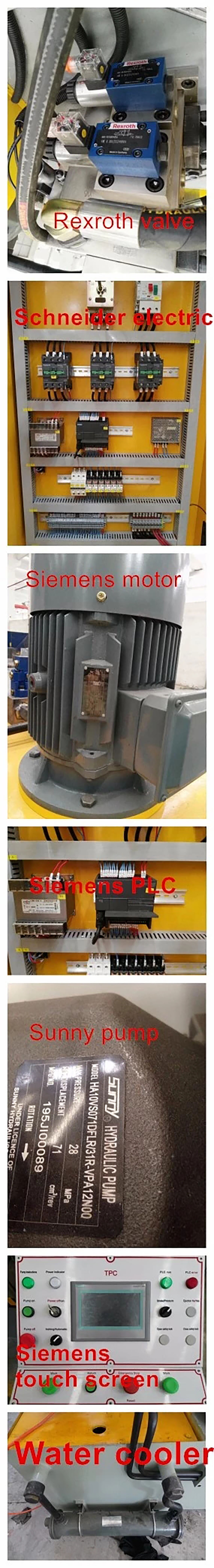 เครื่องหนีบกระดาษรูปตัวซีแบบตั้งฉาก C 200ton คุณภาพสูง เครื่องหนีบ ...