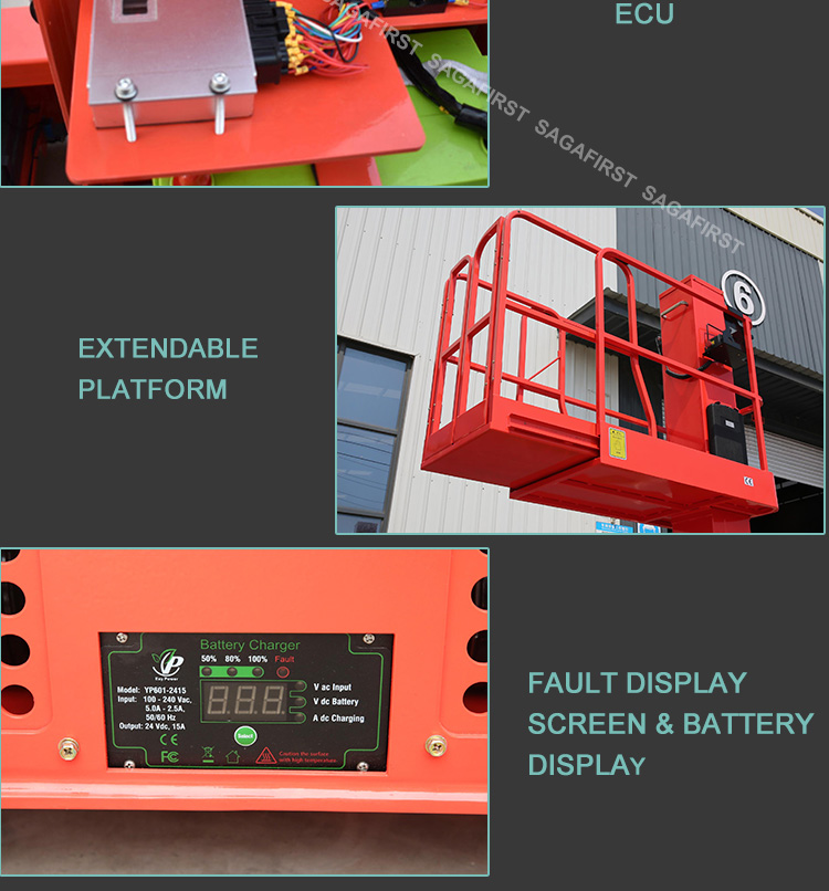 2021 Hot Selling Telescoping Vertical Mast Platform Lifts - Self ...