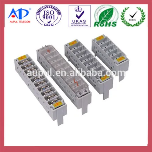 10 Pair Protect Magazine With 3 Pole Surge Arrester, High Quality 10 ...