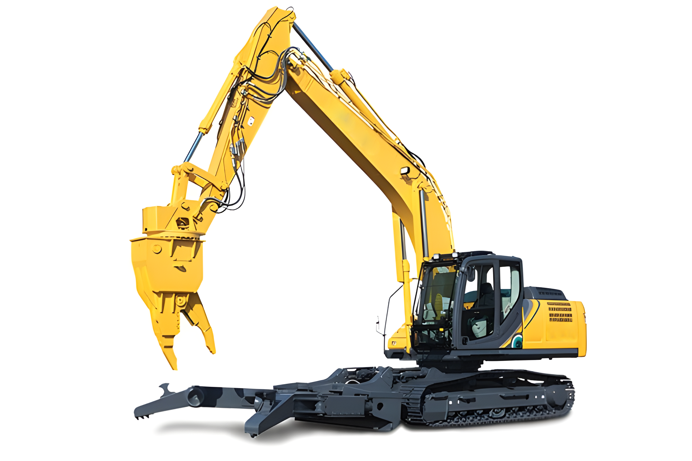 Excavator Attachment Hydraulic Car Dismantling Shear, High Quality ...