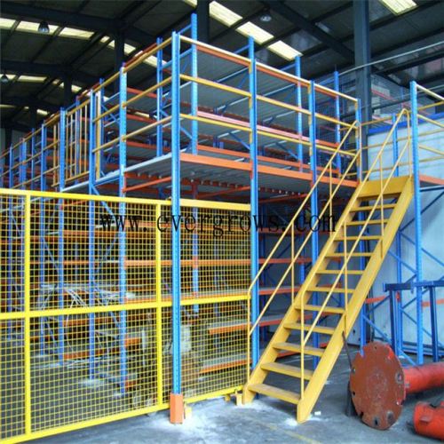 Warehouse Raised Structure Platform Mezzanine Floor And Platform, High ...