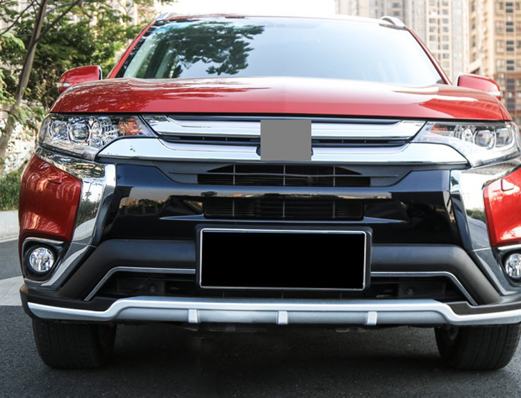 High Quality Front And Rear Bumper Guards For Outlander 2016+, High ...