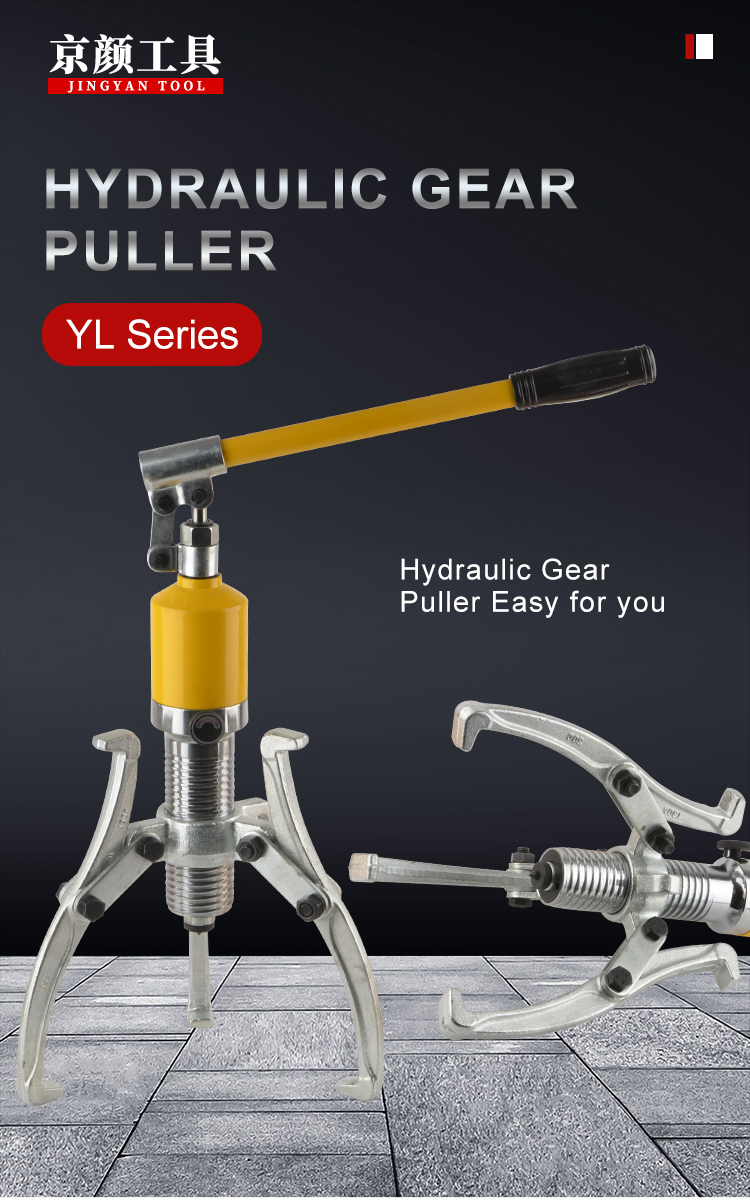 Yl Series Hydraulic Pulling Tool - 5 To 50 Tons Hand Pump Split Type ...
