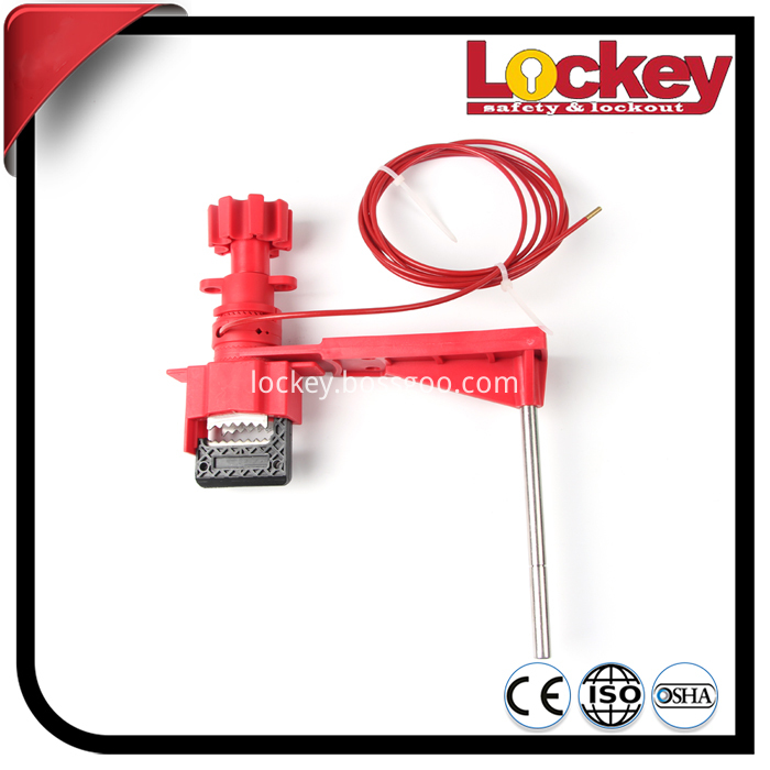 Cable And Blocking Arm Universal Valve Lockout, High Quality Cable And ...