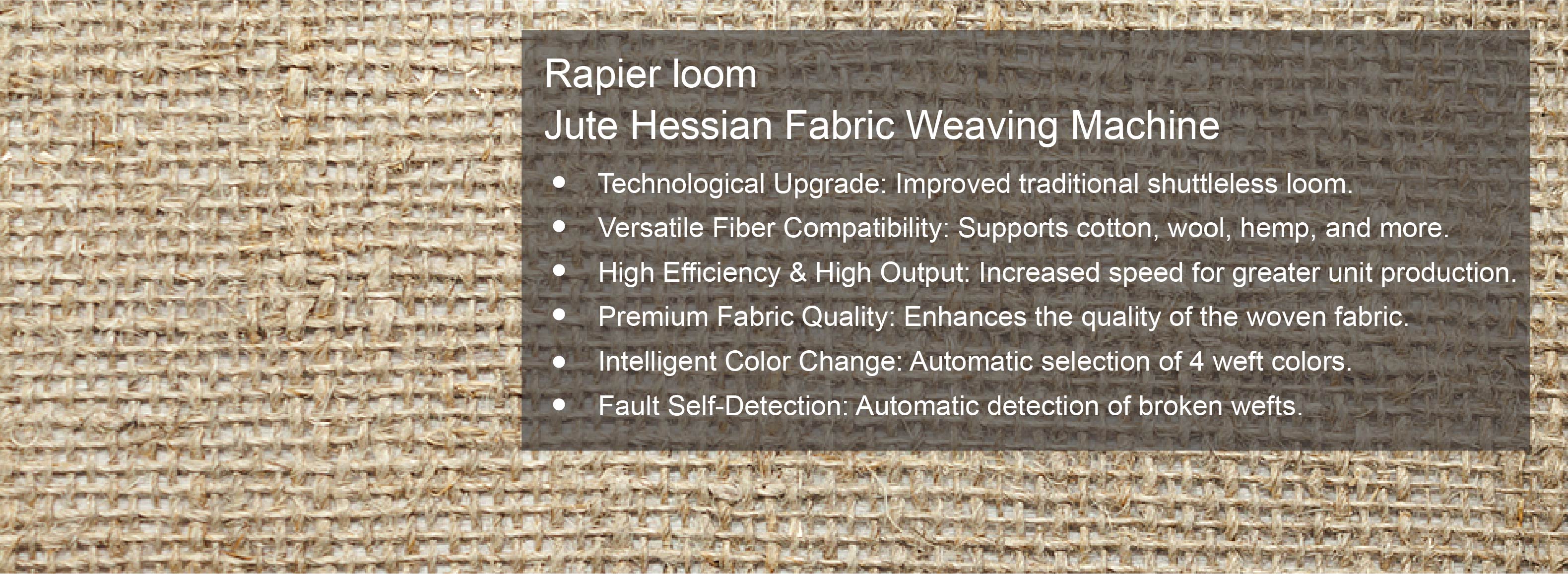 Tongda Td788 Jute Hessian Fabric Rapier Loom Weaving Machine With ...