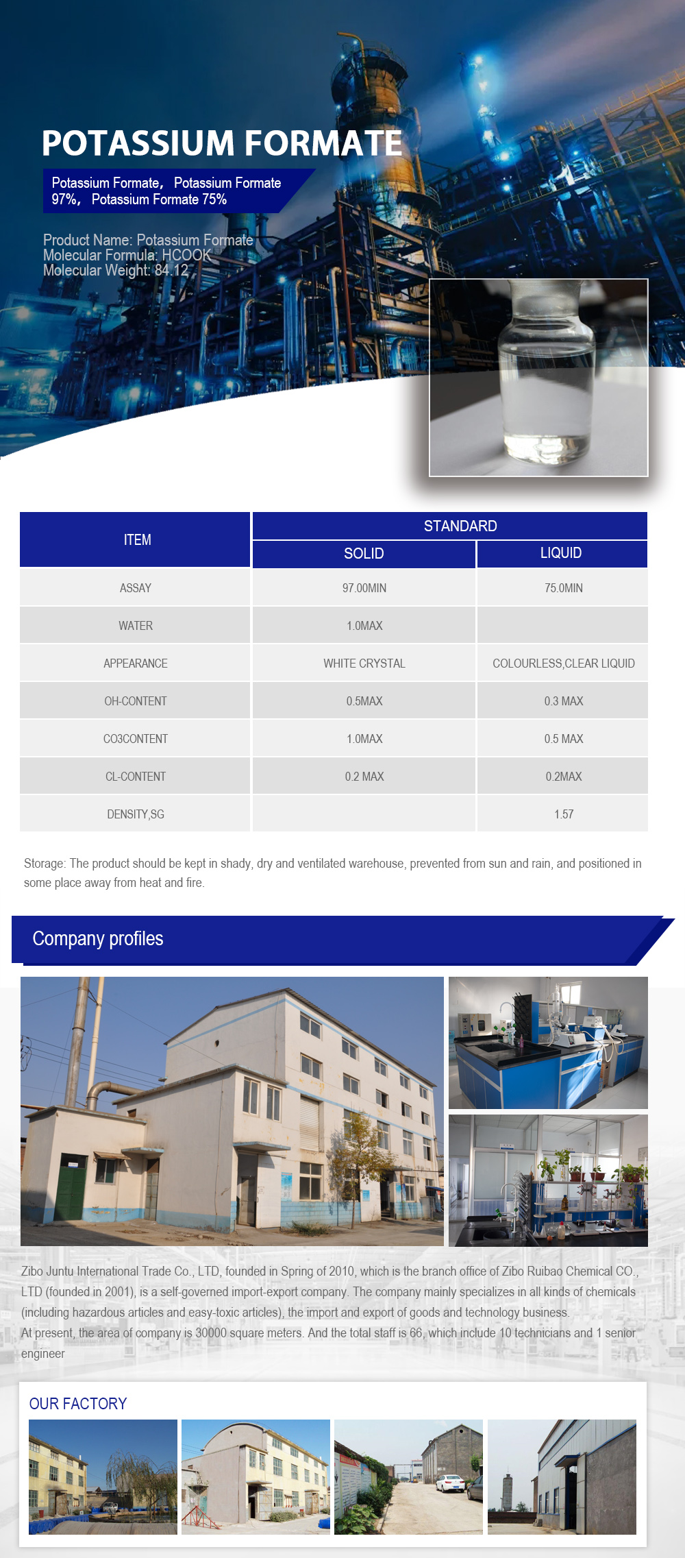 Production Of Potassium Formate, High Quality Production Of Potassium ...