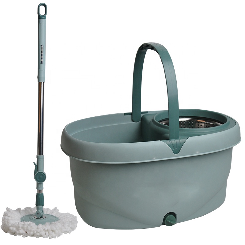 Steel Magic Telescopic Handle Mop And Bucket Set - Rectangle Shape ...