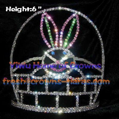 6inch Crystal Rabbit Crowns, High Quality 6inch Crystal Rabbit Crowns ...