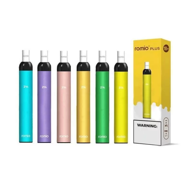 Romio Plus Vape Bar 800 พัฟ คุณภาพสูง Romio Plus Vape Bar 800 พัฟ บน ...
