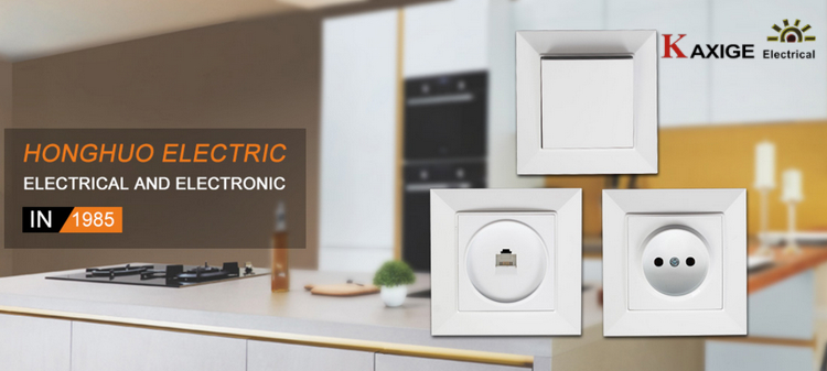 2 Gang European Standard Bipolar Surface Mounted Electrical Socket ...