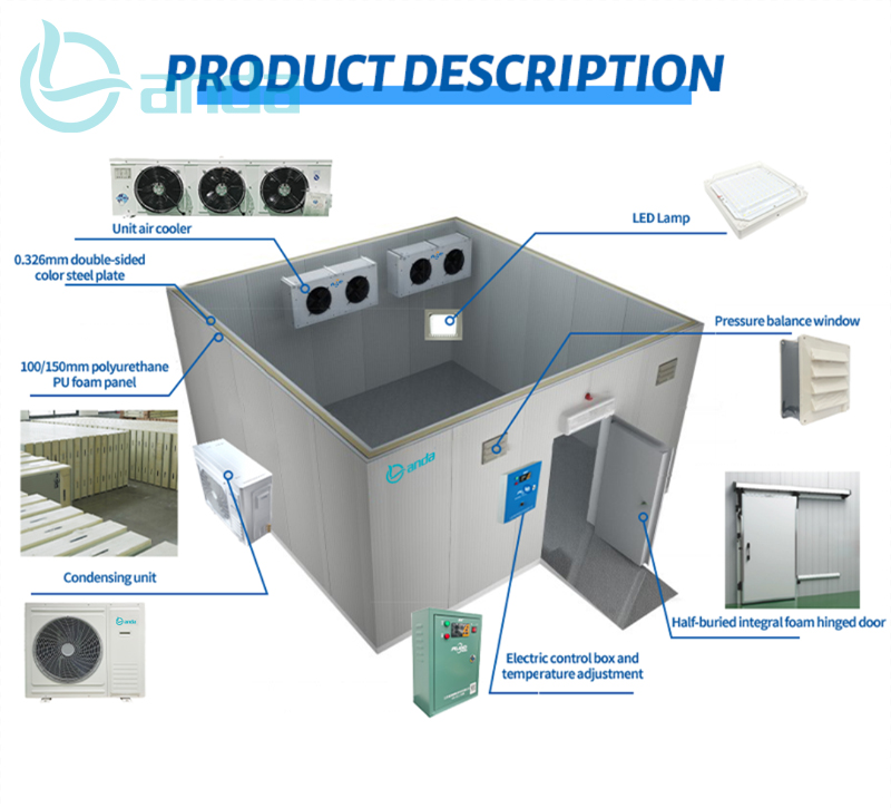 User-friendly Air Cooled Walk-in Cooler Panels For Bakeries And ...