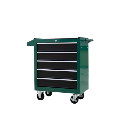Diy Green Rolling Tool Cabinet With 5 Drawers, High Quality Diy Green ...