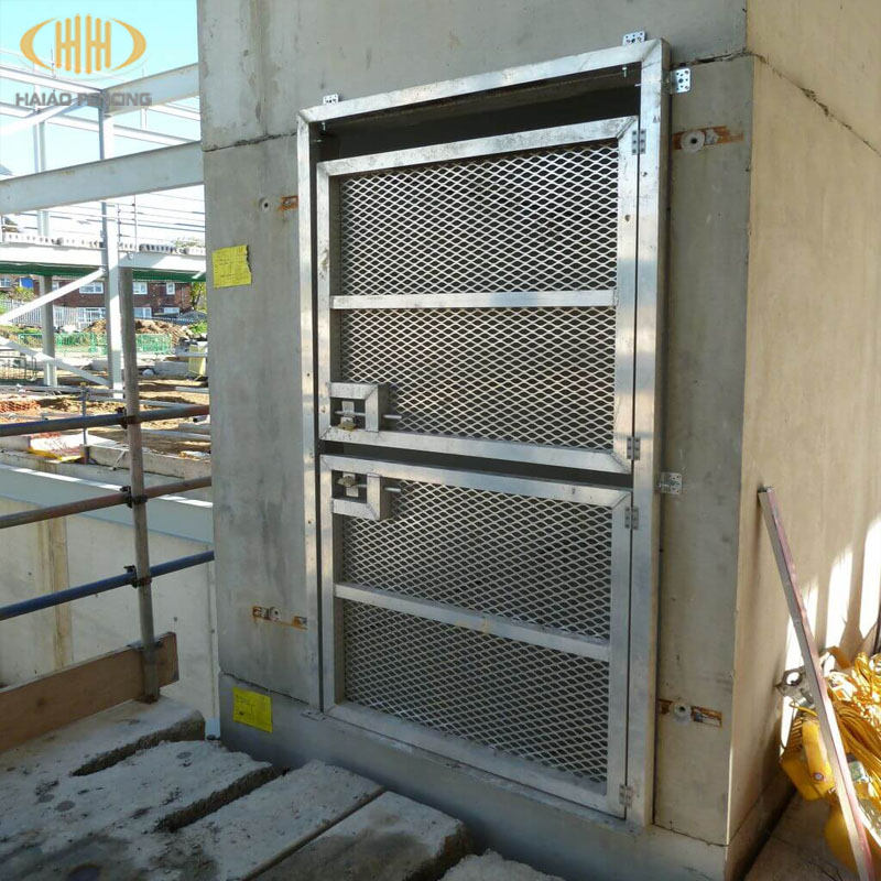 Curtain Elevator Shaft Fall Protection Gate, High Quality Curtain ...