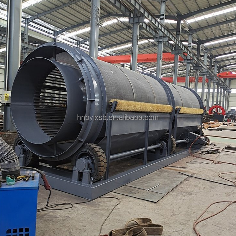Round Drum Stone Screen Rotary Sand Screening Machine, High Quality ...