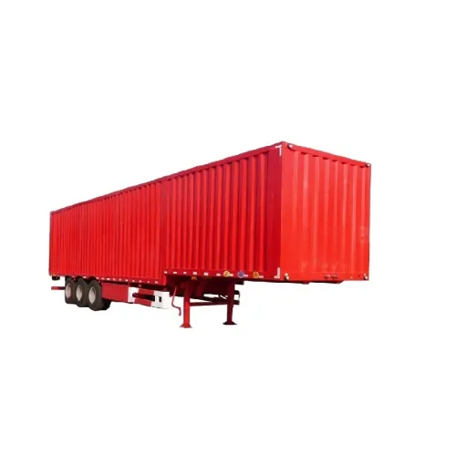 40ft Heavy Payload Enclosed Dry Van Semi Trailer, High Quality 40ft ...