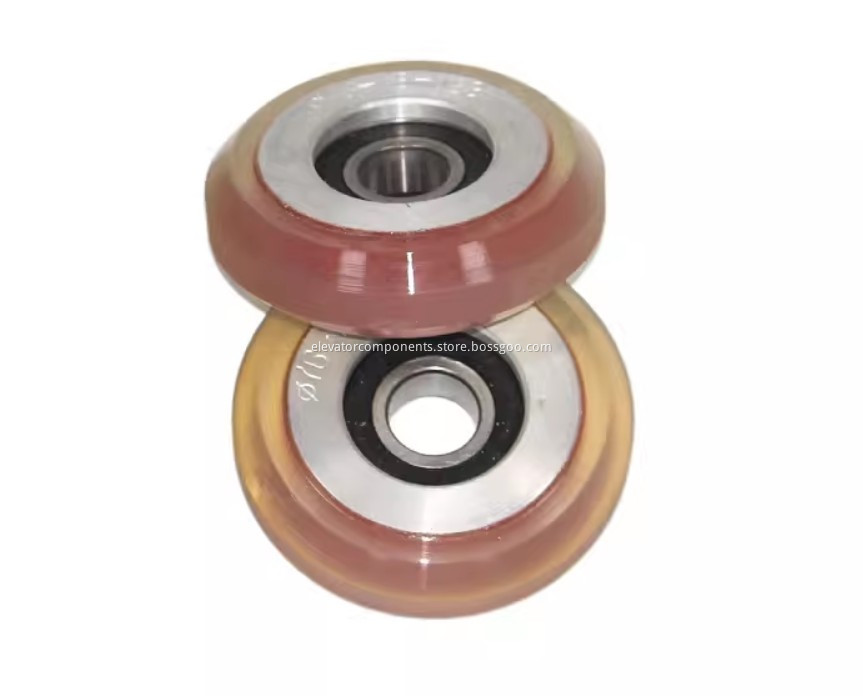 Aaa456ys2 76mm Cwt Guide Roller For Otis Gen2 Elevators, High Quality ...