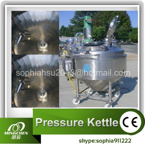 150 Gallon Jacketed Agitated Pressure Kettle, High Quality 150 Gallon ...