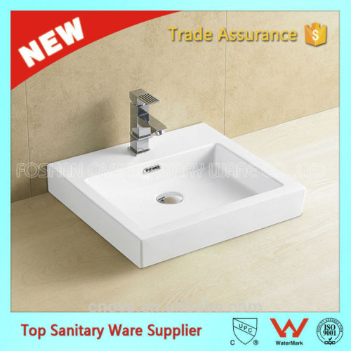 Above Counter Basin Ceramic Hand Wash Sink, High Quality Above Counter ...