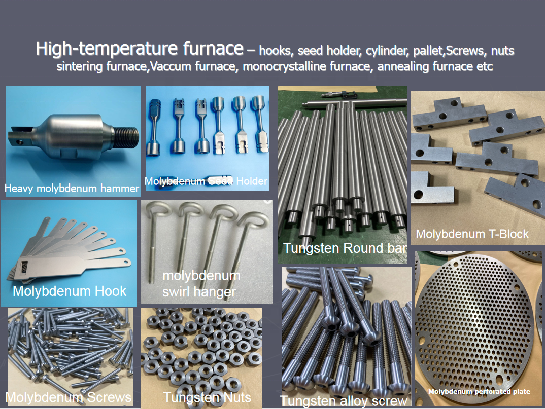 Customized Molybdenum Rivets And Moly Rivets For Vacuum Furnaces, High ...