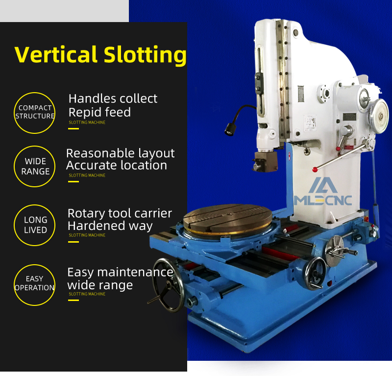 Hydraulic Vertical Slotting Machine B5032/b5032d For Metal Processing ...