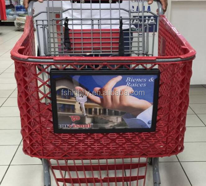 Shopping Cart Frame For Grocery Ads - 11x8 Inch Snap Frame, High ...