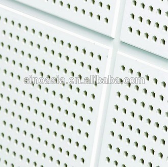 9.5mm Thickness Acoustic Ceiling Perforated Plasterboard, High Quality ...