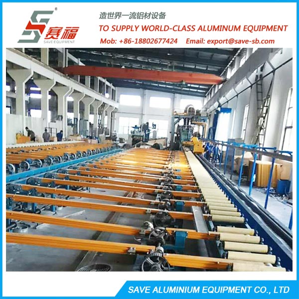 Aluminium Extrusion Profile Belt Type Run Out Transfer Table, High ...
