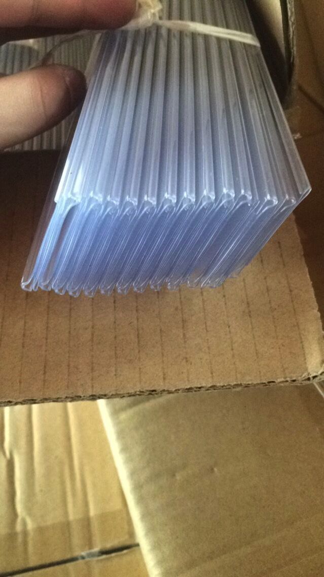 Pvc Channels For American Supermarket Shelves, High Quality Pvc ...