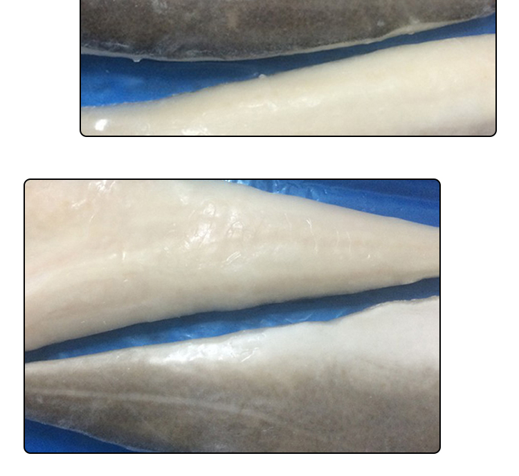 Skin-on Atlantic Cod Portion Light Salted Fillet,skin-on Light Salted ...