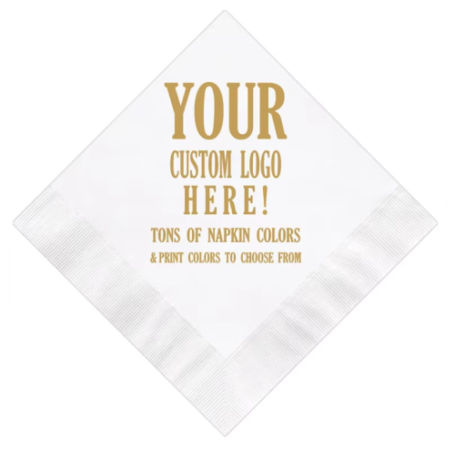 Custom Printing Virgin Wood Pulp Cocktails Napkins Paper, High Quality ...