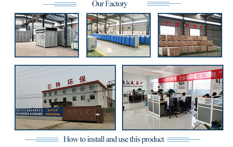Industrial Dust Collector - 6 Barrels Dust Treatment Equipment For ...