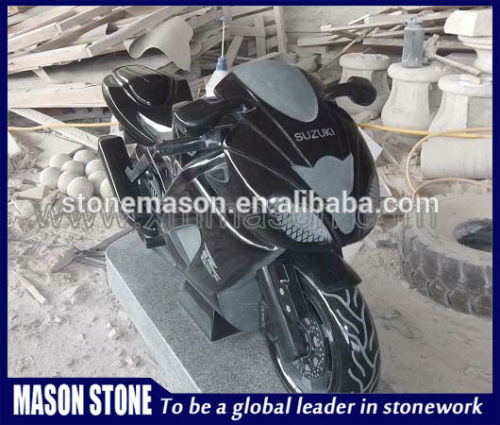 Modern Headstone In Motorcycle Design For Black Granite Headstones ...