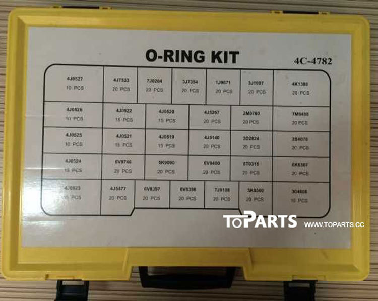 O-ring Seals And D-ring Kit Box For Excavator, High Quality O-ring ...