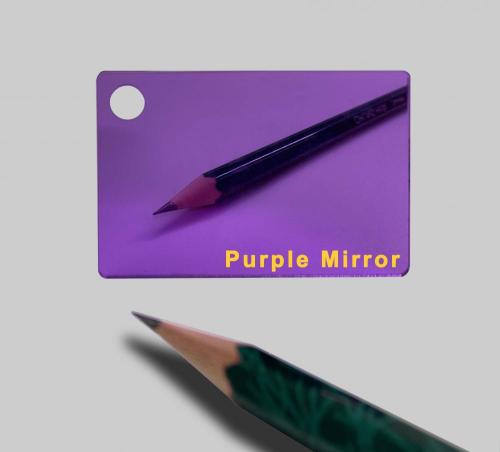 Purple Mirror Acrylic Plexiglass Sheet, High Quality Purple Mirror ...
