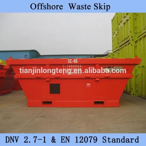 Offshore Dnv Certified Boat Shaped Waste Skips, High Quality Offshore ...