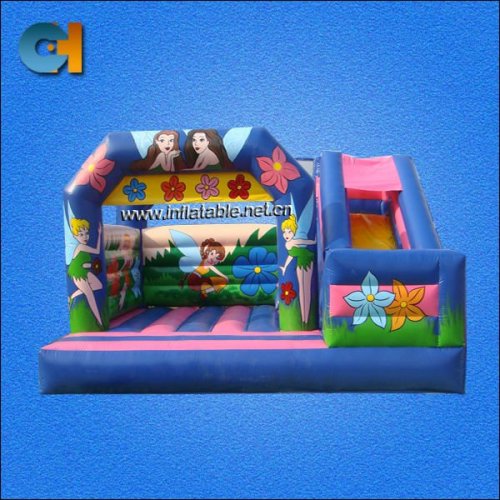 2011 Tinker Bell Inflatable Bouncy Combo, High Quality 2011 Tinker Bell ...