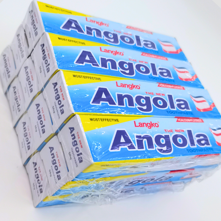 Non Fluoride 150g Angola Toothpaste With Free Toothbrush, High Quality ...
